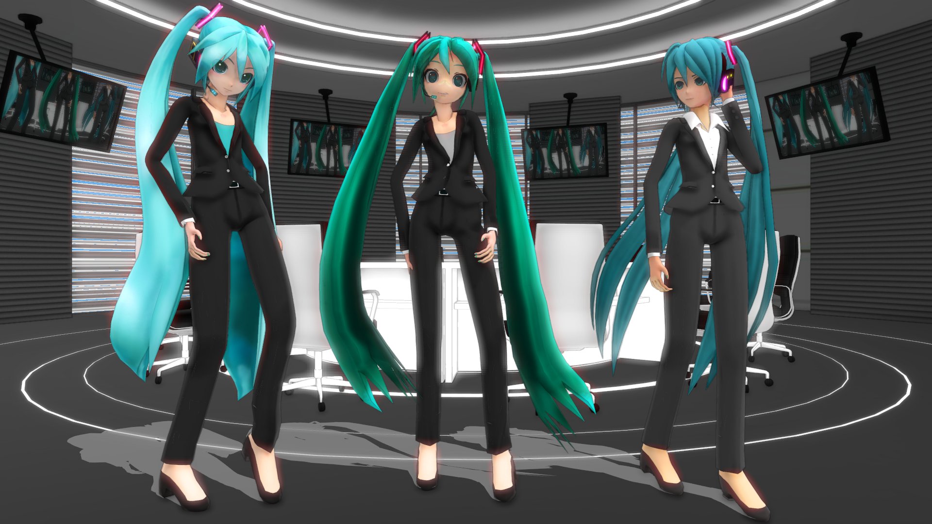 仏滅 on Twitter: "#MMD 本日ブログで紹介した画像です。犬ミクさんにもパンツスーツモデルできました。 https://t.co/6aMdMjphJq" / Twitter