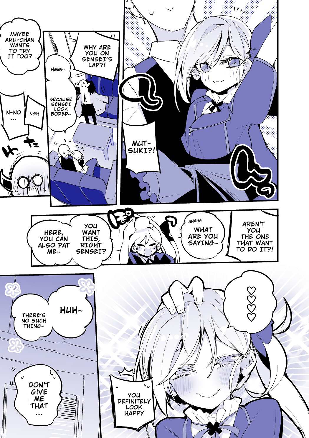 BTCafe on Twitter: "@000apple 『Mutsuki is Happy』 Rough English translation by me, enjoy your ...