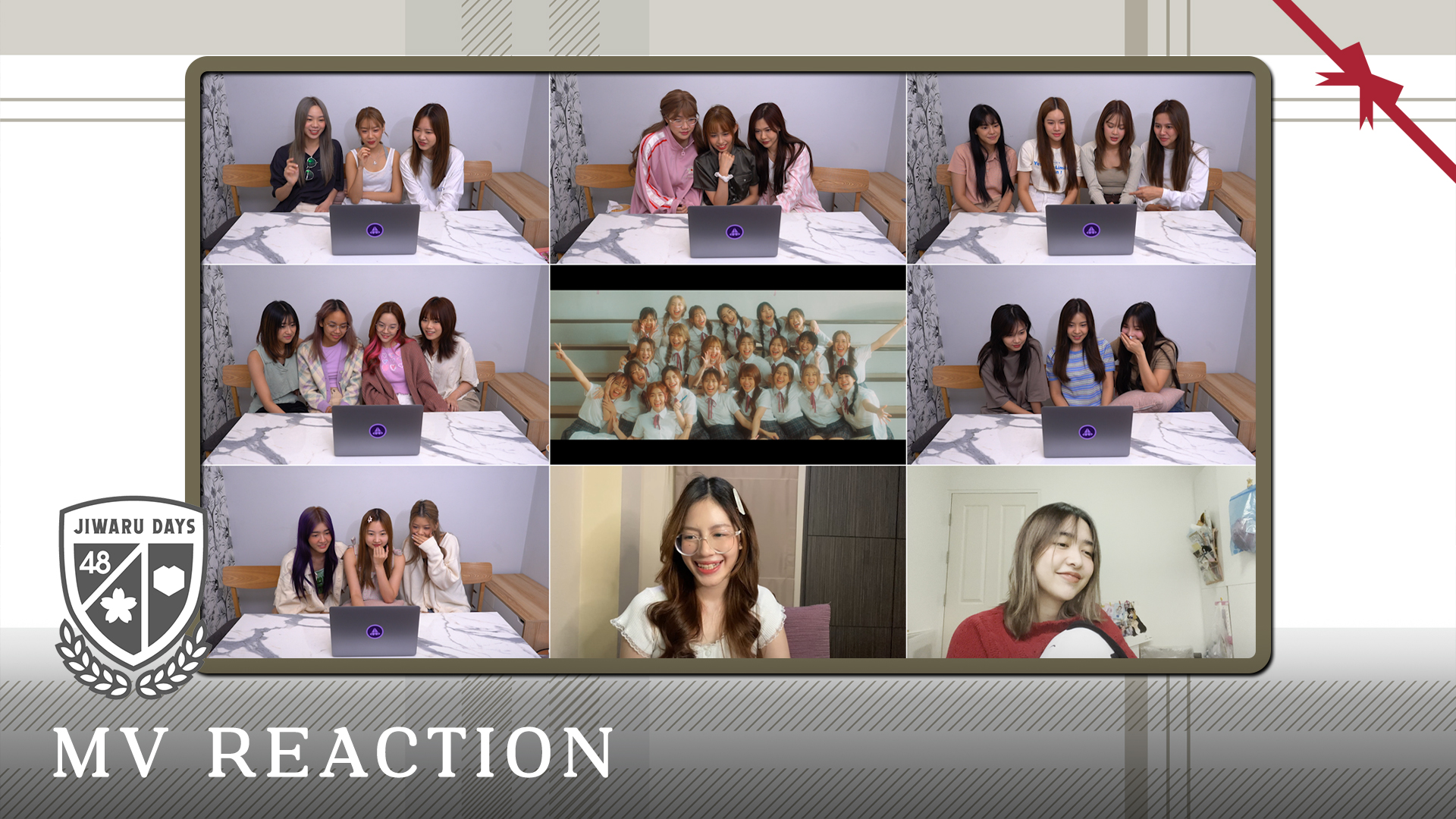 BNK48 #BNK48_Believers ☁️🌟 on Twitter: "[ 🤍 #JiwaruDAYSTH 🎓 ] Reaction จากการรับชม Music Video ...