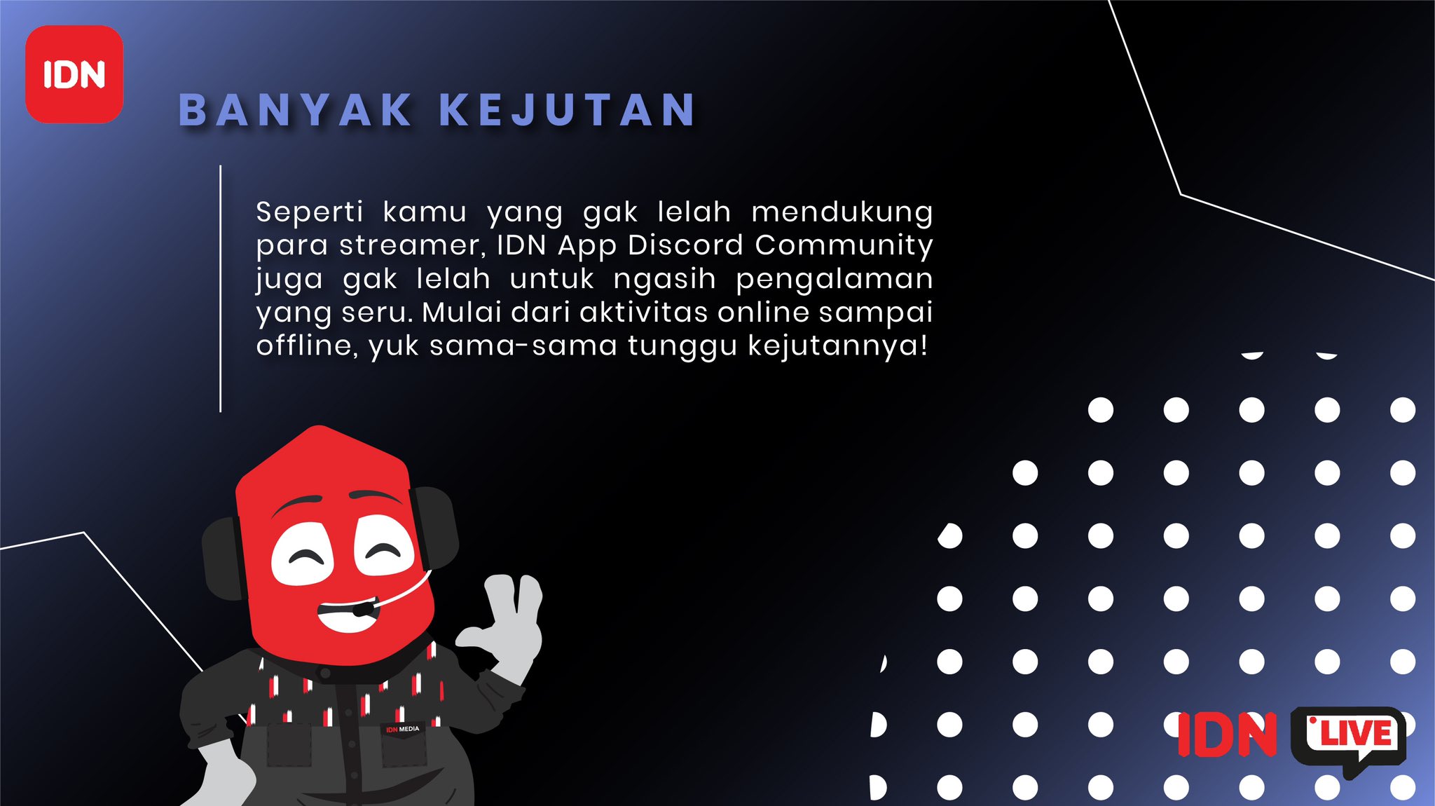 Baca Berita IDN App & IDN Live on Twitter: "IDN App Discord Community is finally here! 🤖 Di IDN ...