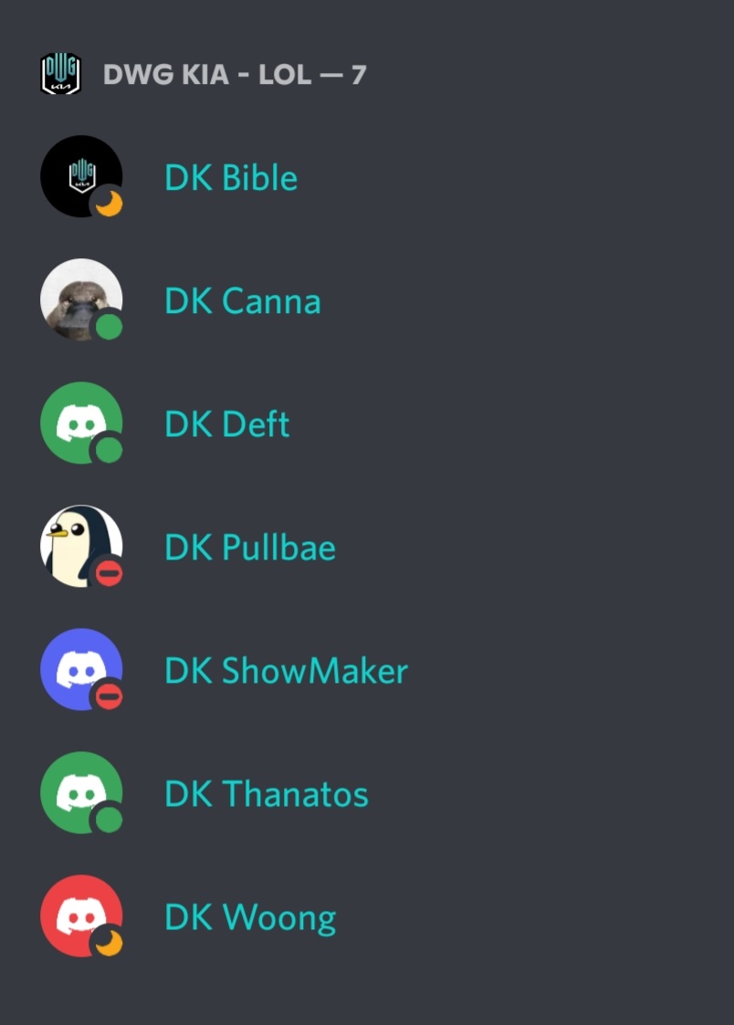 𝘿𝙆 북극곰 on Twitter: "담원 디코방에 DK Canna, DK Deft 출현! #칸나 #데프트 https://t.co/LkkgBrp8mC" / Twitter