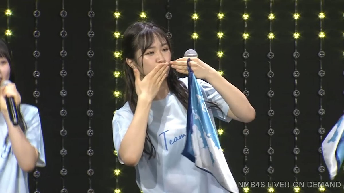 ゴムコム on Twitter: "じおん、みさき、あみ、リサ、 #なんば笑顔開花宣言公演 #NMB48"