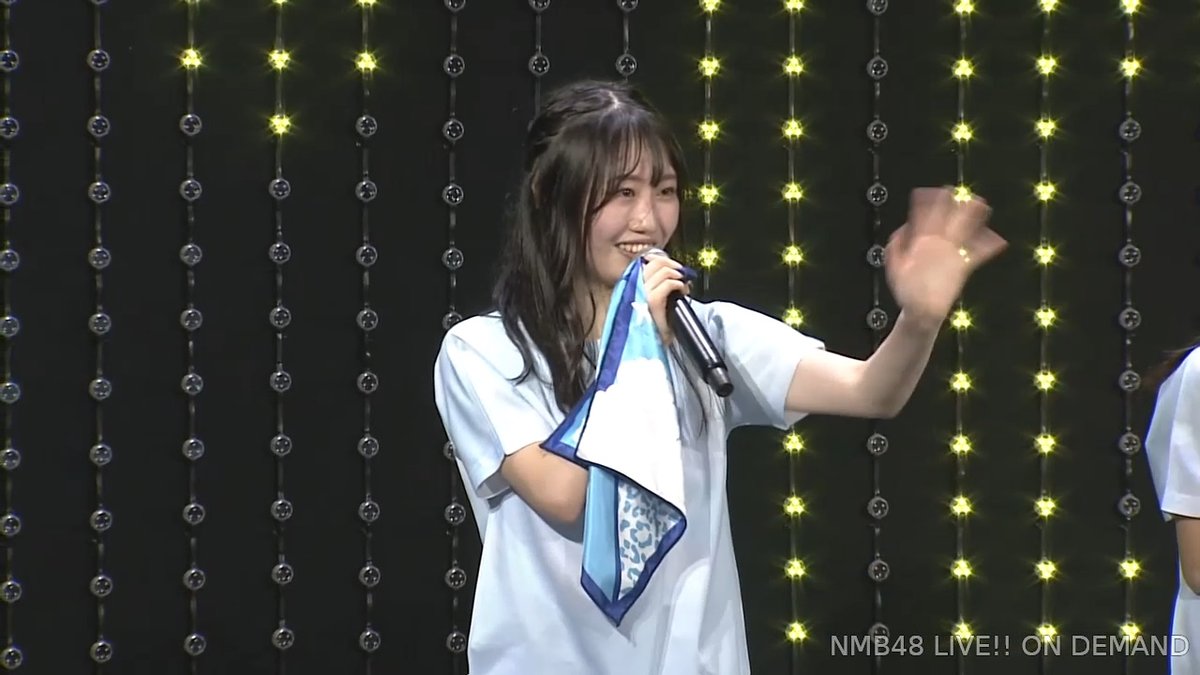 ゴムコム on Twitter: "じおん、みさき、あみ、リサ、 #なんば笑顔開花宣言公演 #NMB48"