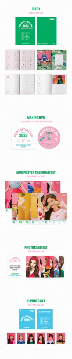 IVE OFFICIAL on Twitter: "📢 IVE 2023 SEASON'S GREETINGS 예약 판매 안내 자세한 내용은 IVE 공식 팬카페에서 확인해 주세요 ...
