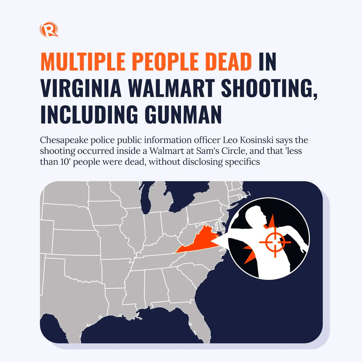 A shooting at a Walmart in Chesapeake, Virginia on Tuesday night ...