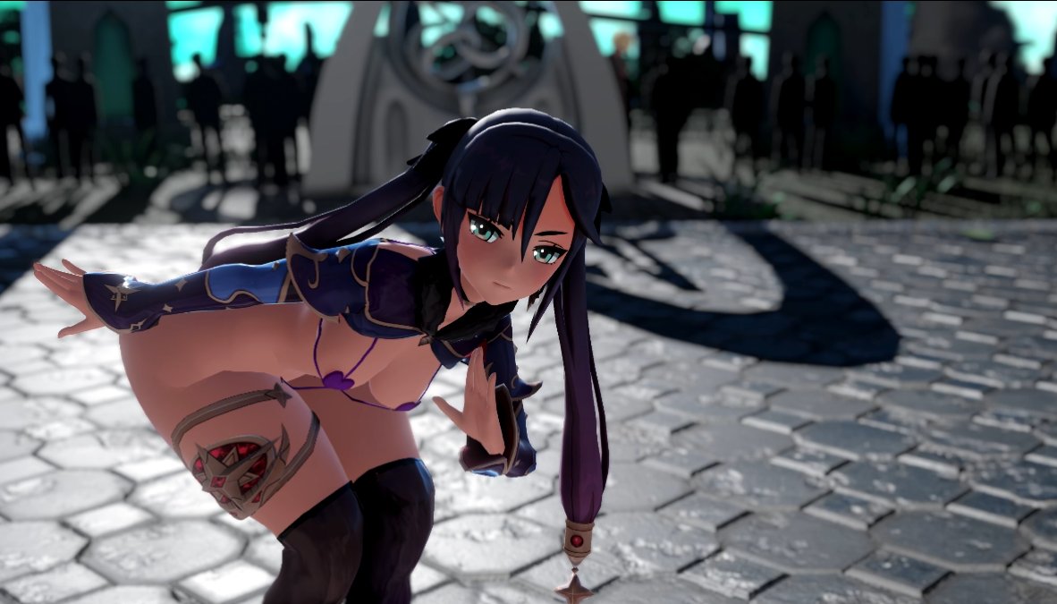 Mmdrandom31 on Twitter: "[MMD] Thicc Mona - Age Age Again https://t.co/tLir27pkYz Model Thicc ...