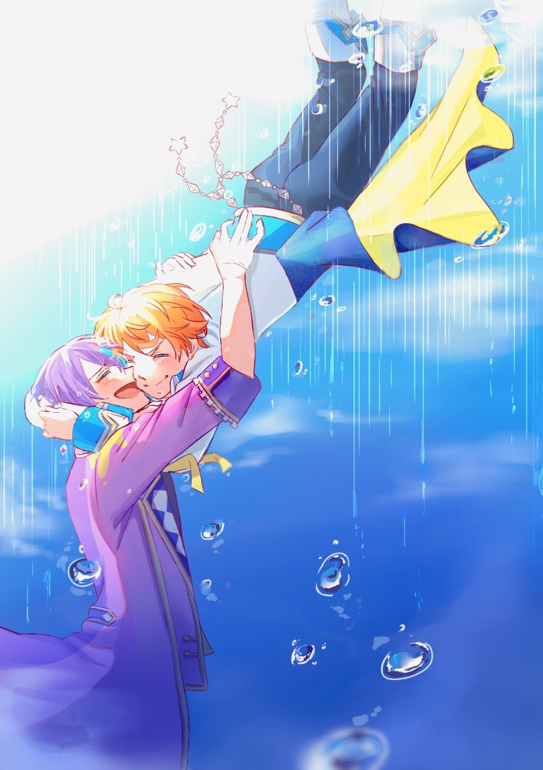 君に幸せが降るといい」(🎈🌟) #prsk_BL 」|ちび助のイラスト