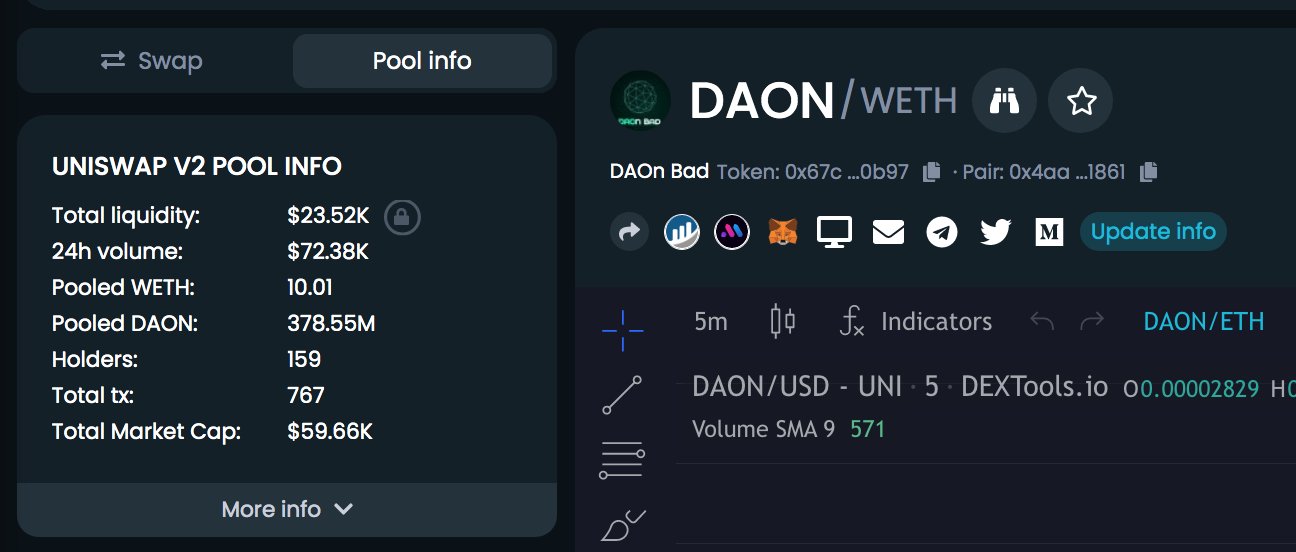 $DAON (@DAOnBadERC) / Twitter