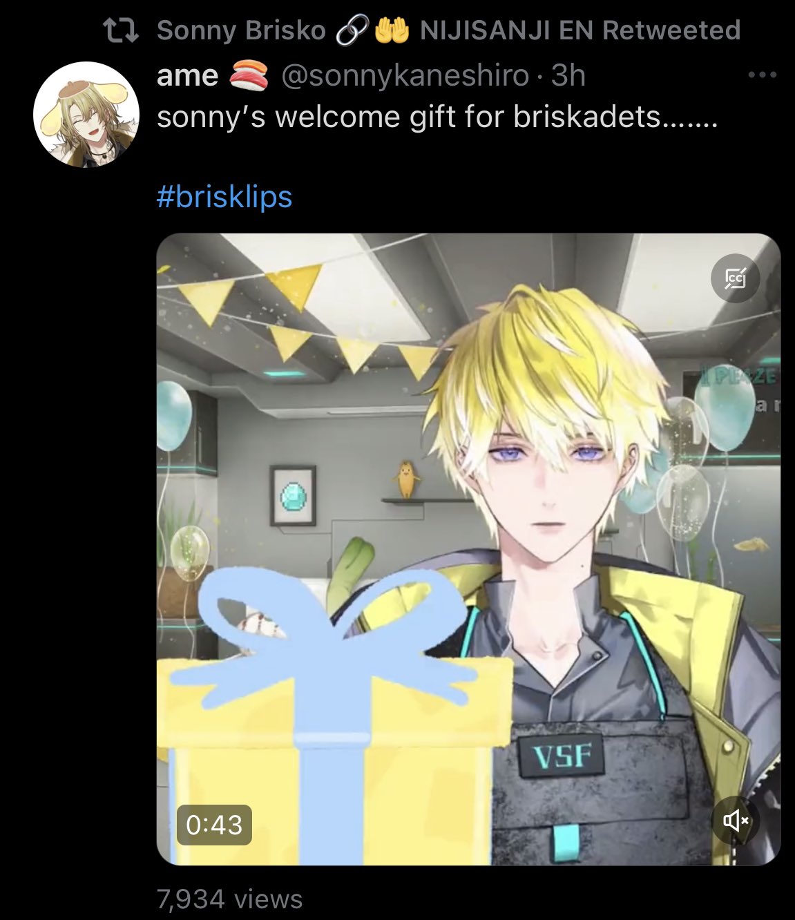 ame 🍣 on Twitter: "SONNY BRISKO RETWEETED ME?????????????? https://t.co/jcfOY1mIlY" / Twitter