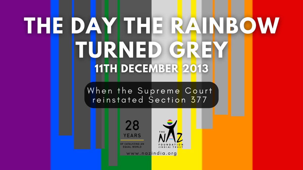 The Naz Foundation India Trust On Twitter The Day The Rainbow
