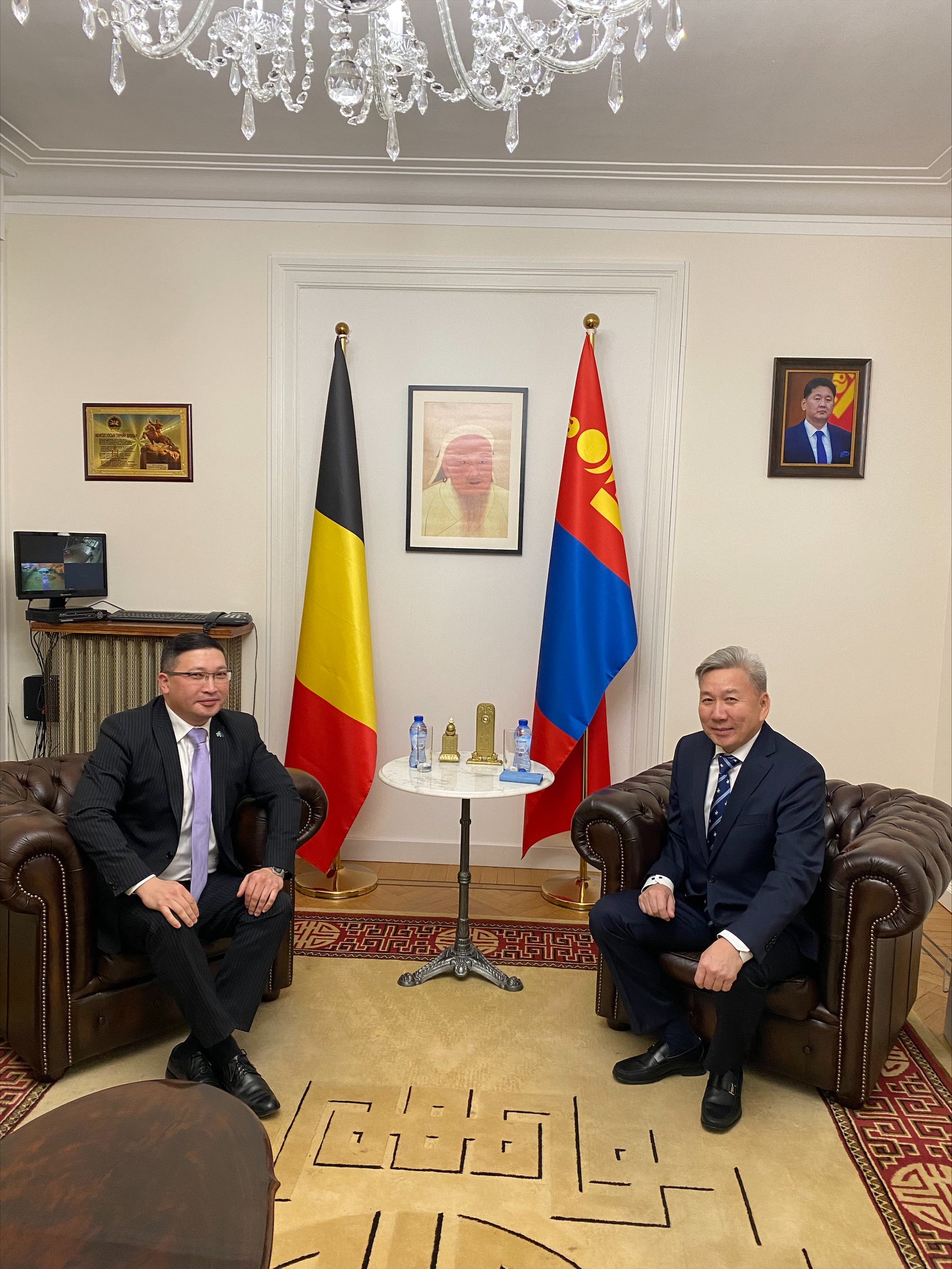 Embassy Of Mongolia In Brussels On Twitter Элчин сайд Л Болд