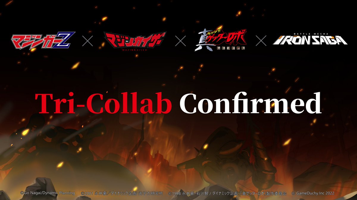 (っ˘ڡ˘ς) 𝒞𝒫𝒰𝓈𝒶𝒾𝓎𝒶𝓃 on Twitter: "RT @IronsagaEN: Mazinger Z X Mazinkaiser X Shin Getter Robot X ...