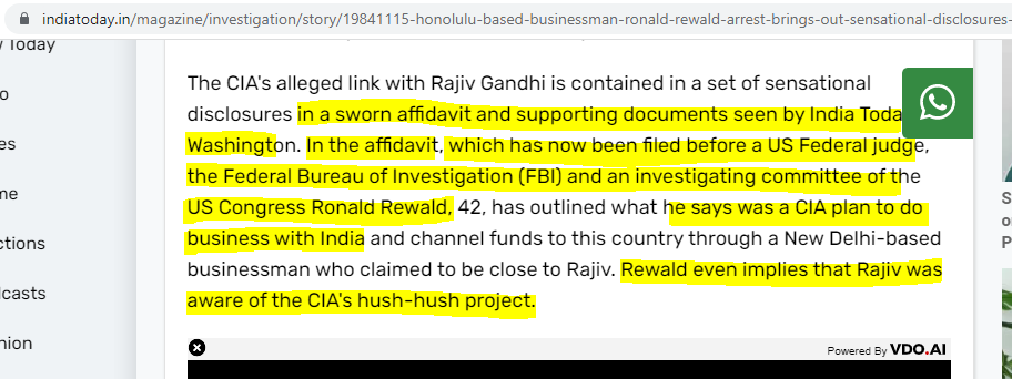 Very Important Thread. 1. Why Top leadership of Congress not doing ...