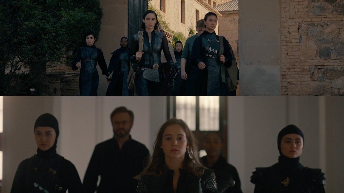 The Warrior Nun cast has perfected the art of looking so damn cool ...