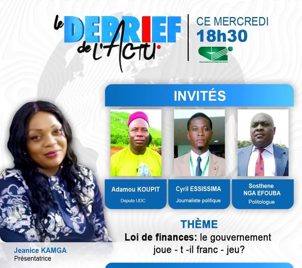 Canal 2 International on Twitter: "Ce soir, dès 18h30, rejoignez Jeanice Kamga et ses invités ...