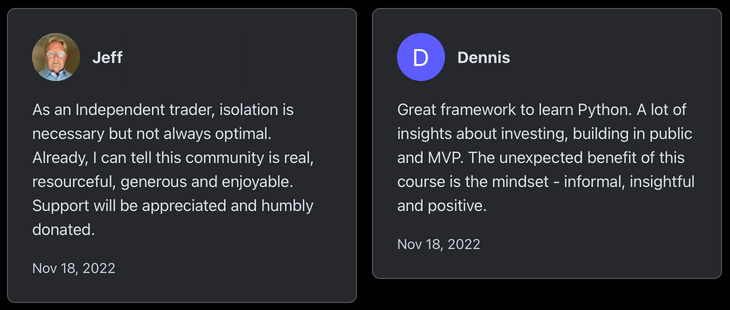 Introducing Getting Started With Python for Quant Finance. A cohort ...