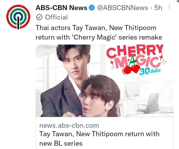 HappyEachDay🤗 on Twitter: "RT @Rloilo: Even in our local entertainment news outlet TayNew's ...