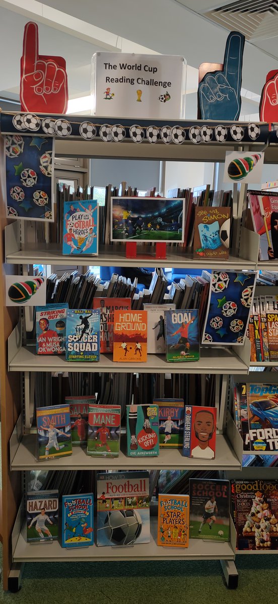 The Highfield School on Twitter: "The library are running a World Cup ...