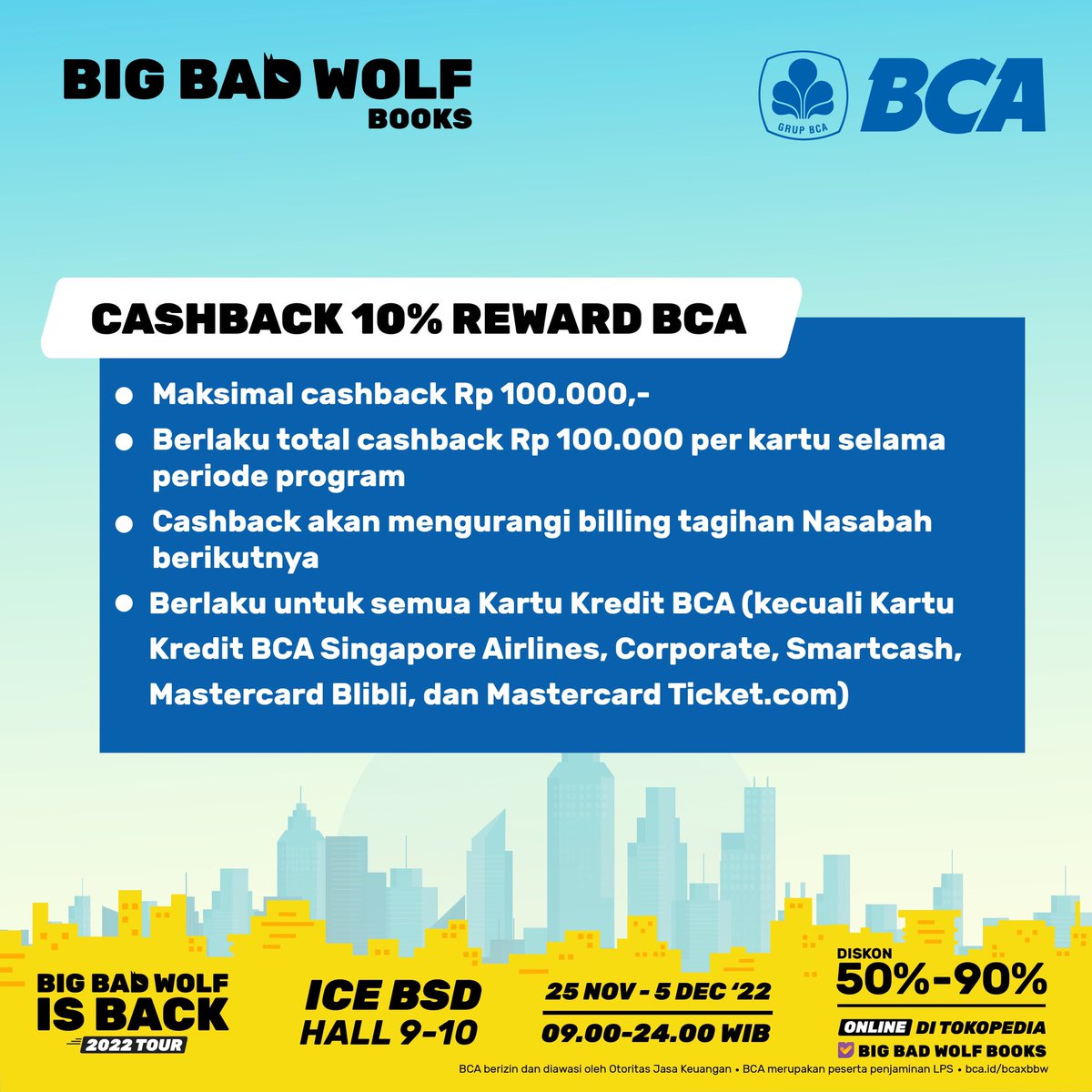 Big Bad Wolf Indonesia on Twitter: "Keuntungan dan kemudahan ini hadir ...