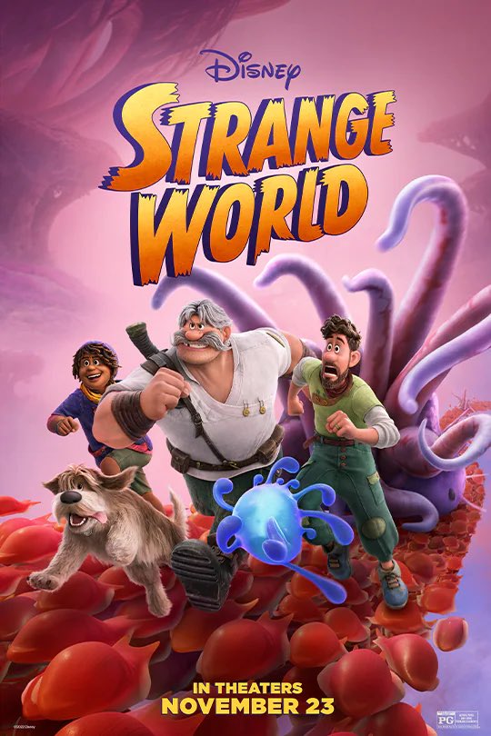The Disney Beat on Twitter: "RT @DisneyBeat101: #StrangeWorld is now in theaters! https://t.co ...