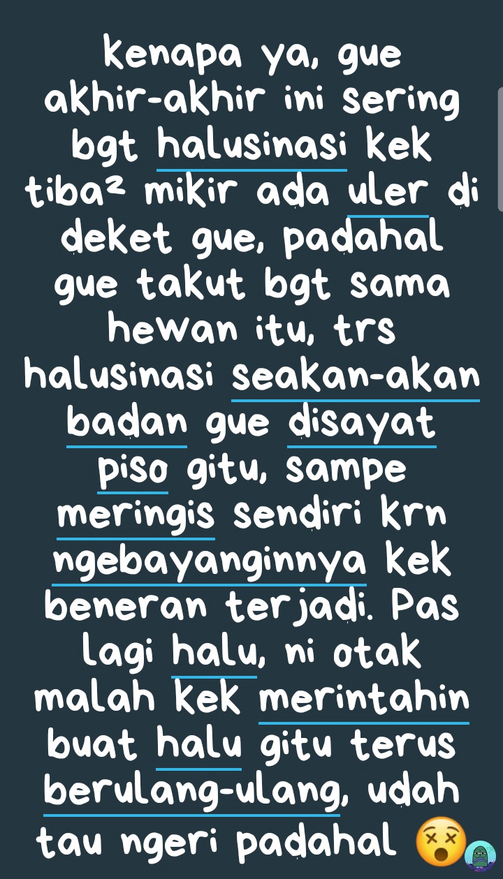 Tanyarl on Twitter: "⚠️ ini gue kenapa ya? lagi capek aja kali ya? ada yang pernah ngalamin? 💚 ...