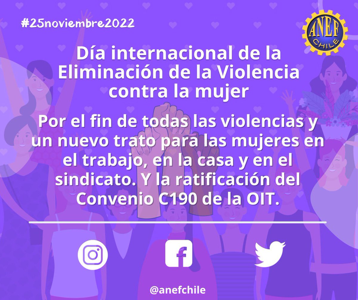 Anef On Twitter Este 25 De Noviembre En Una Nueva Conmemoración Del