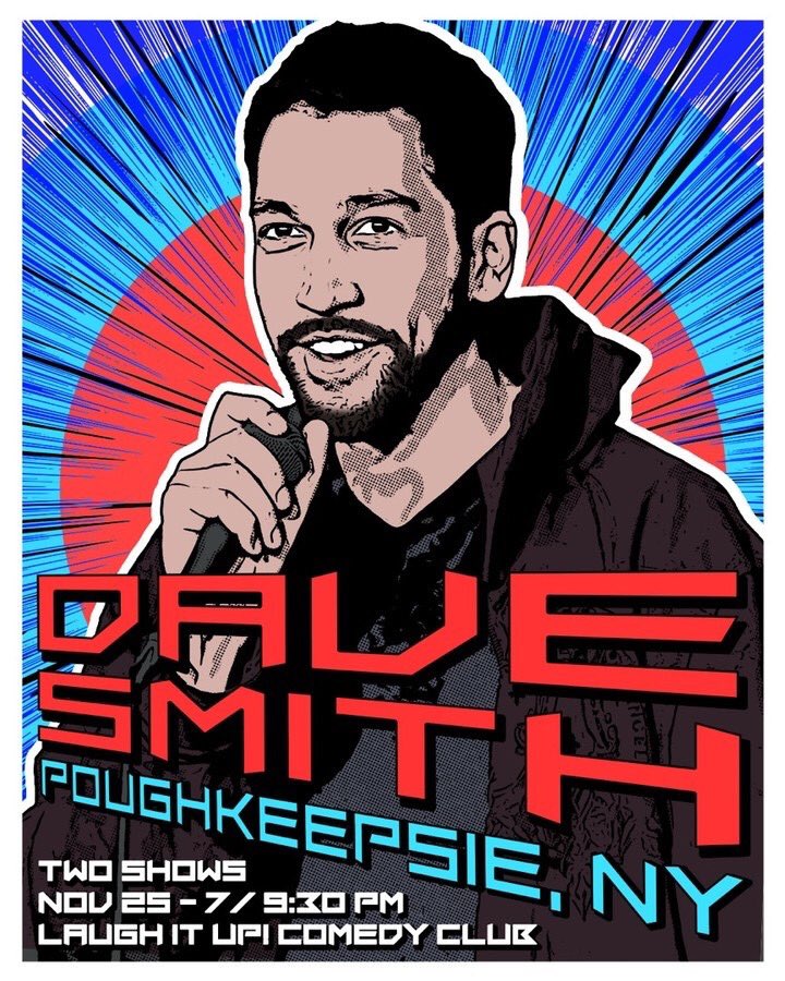 Dave Smith on Twitter: "RT @ComicDaveSmith: Still a few tickets left for Poughkeepsie on the ...