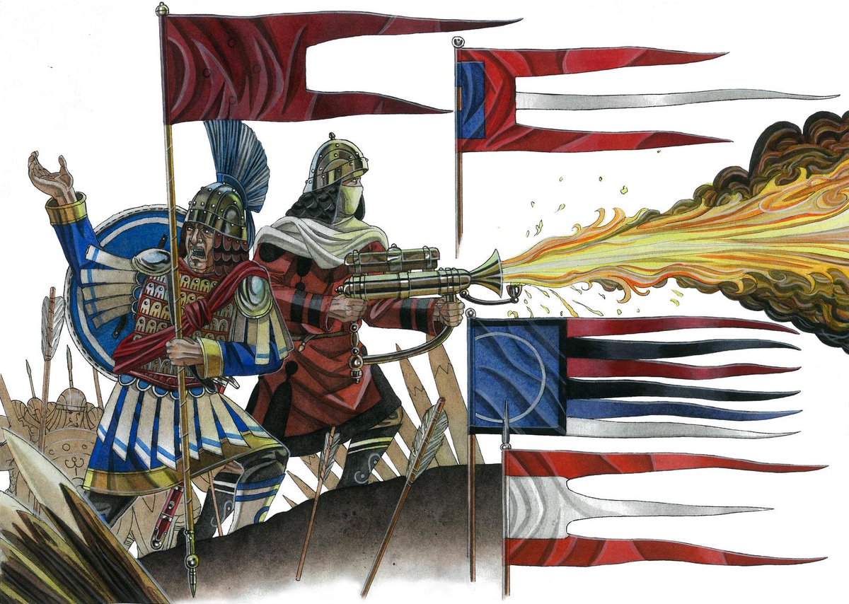 Did you know the first flamethrower was invented in the Byzantine ...