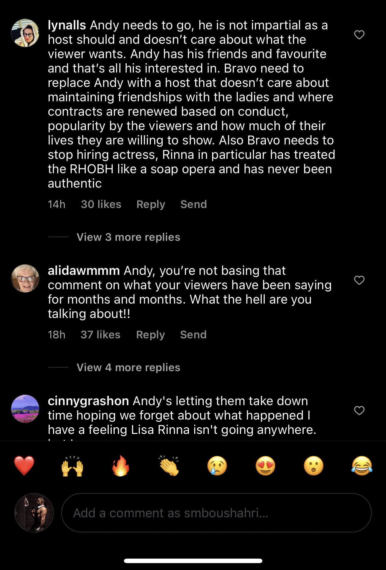 Sultan Boushahri on Twitter: "All this because Andy is supporting Kathy if she wanted to leave ...