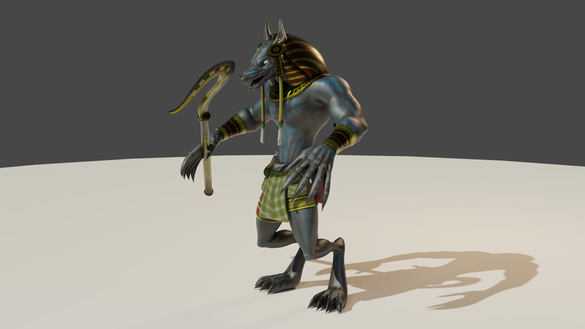 Fernkarry On Twitter Spent The Afternoon Cleaning Up Anubis Model