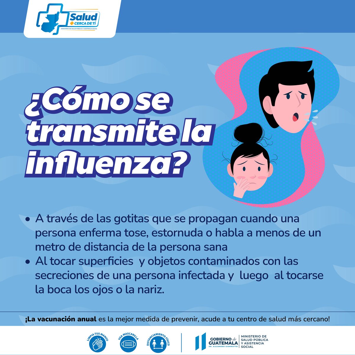 Ministerio De Salud Pública On Twitter Mspas La Influenza Es Una