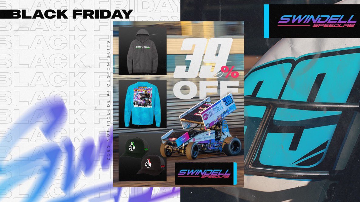 Swindell SpeedLab on Twitter: "🏆OUR BIGGEST SALE EVER 🏆 39% OFF UNTIL FRIDAY @ midnight http ...