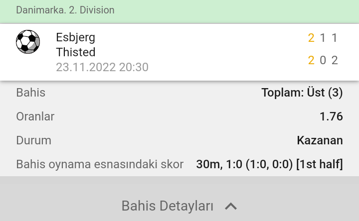 Emin on Twitter: "@cobainyeniden Sana güvendim biraz risk aldim kazandim kral teşekkürler https ...