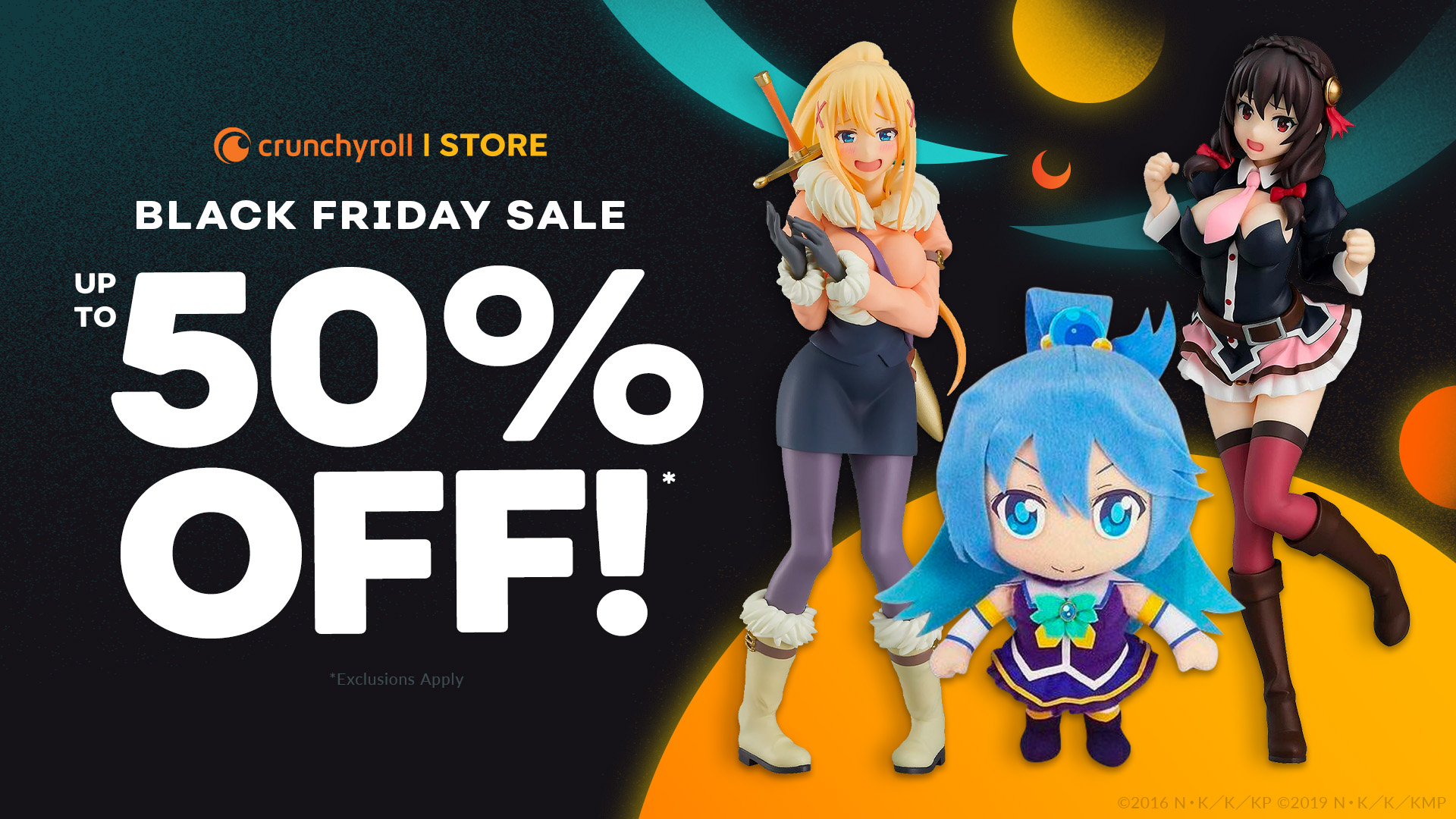 Konosuba On Twitter The Biggest Sale Of The Year Is Here Shop Konosuba Figures Merch And