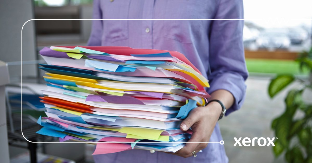 Xerox En Español on Twitter: "En época de lluvia☔ almacenar papel significa un gran reto, ya que ...