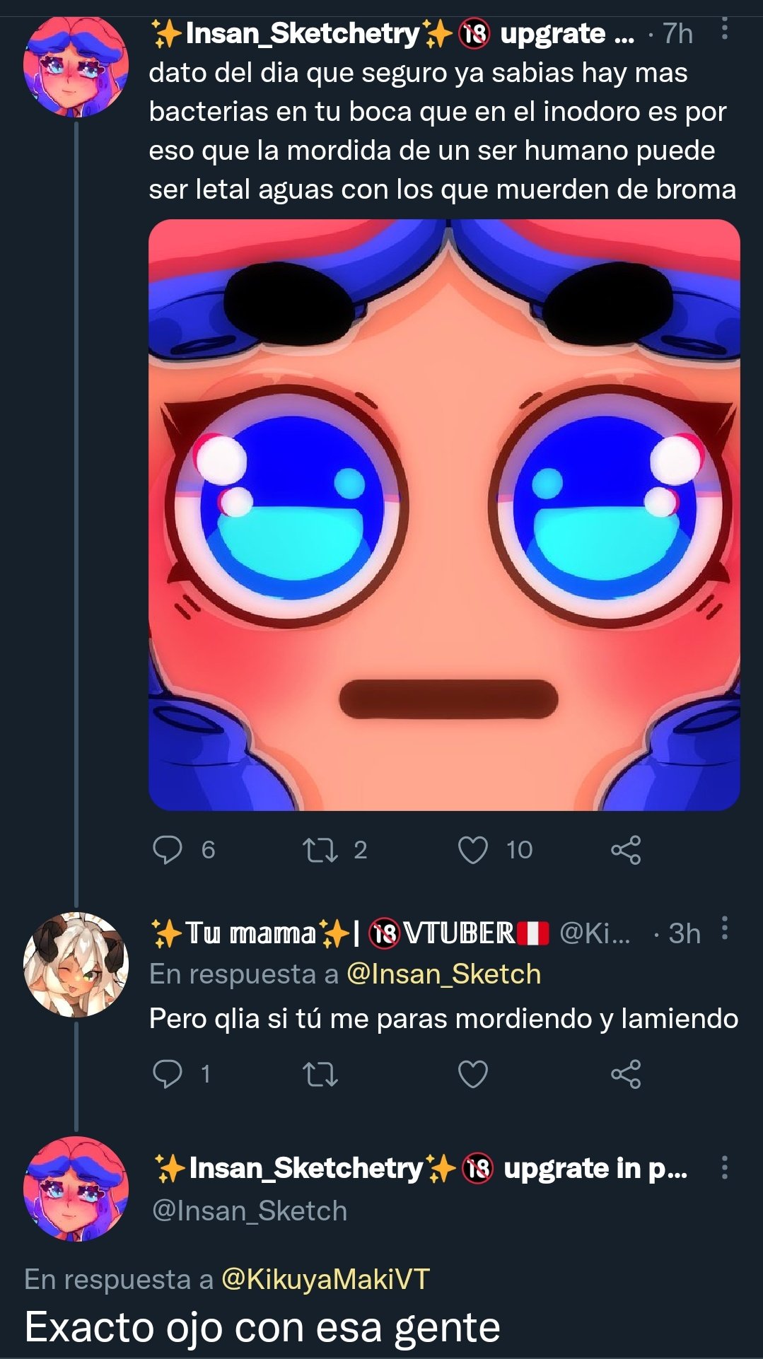 𝕋𝕦 𝕞𝕒𝕞𝕒 | 🔞𝕍𝕋𝕌𝔹𝔼ℝ🇵🇪 on Twitter: "Si señores. Estas son mis amistades. https://t.co/o382I9jLKa ...