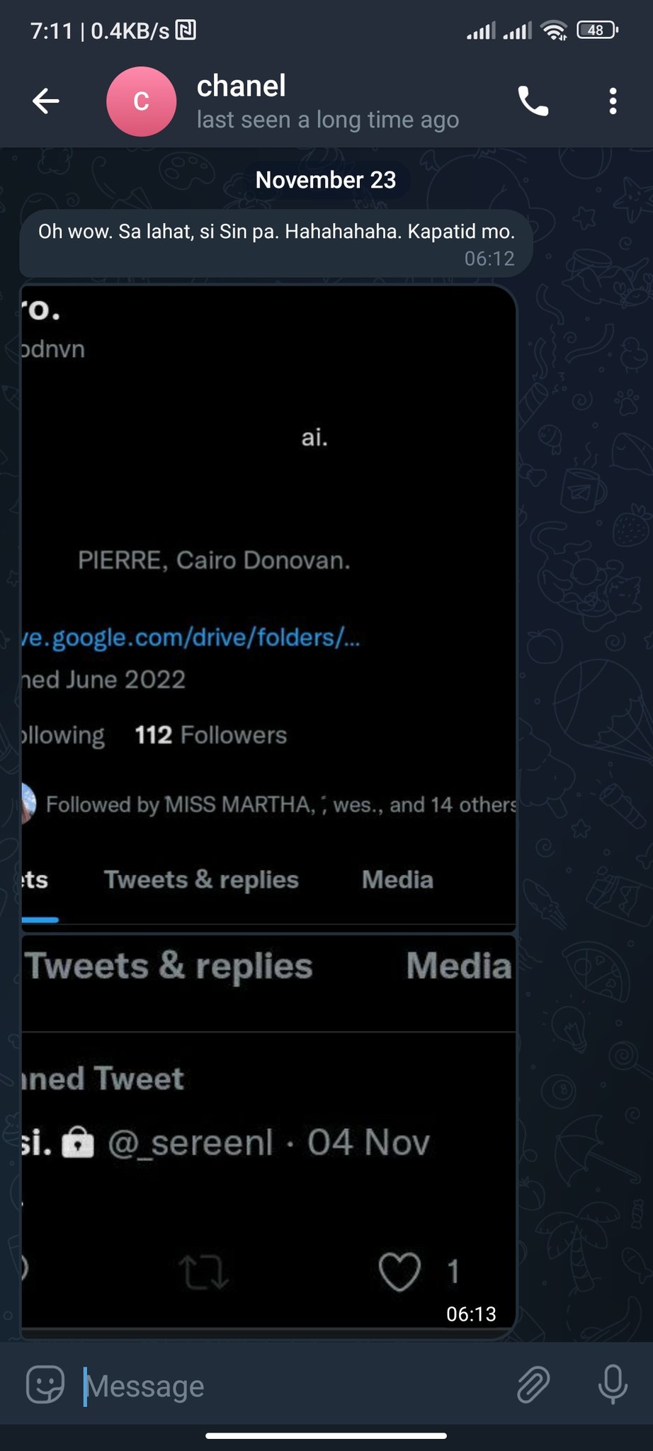 Cairo. on Twitter: "And kung disrepect lang din naman ang pag-uusapan, she only showed cropped ...