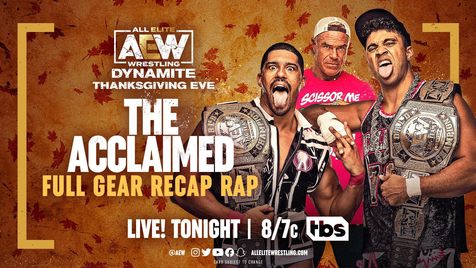 All Elite Wrestling on Twitter: "Coming up NEXT on the Thanksgiving Eve Wednesday Night # ...