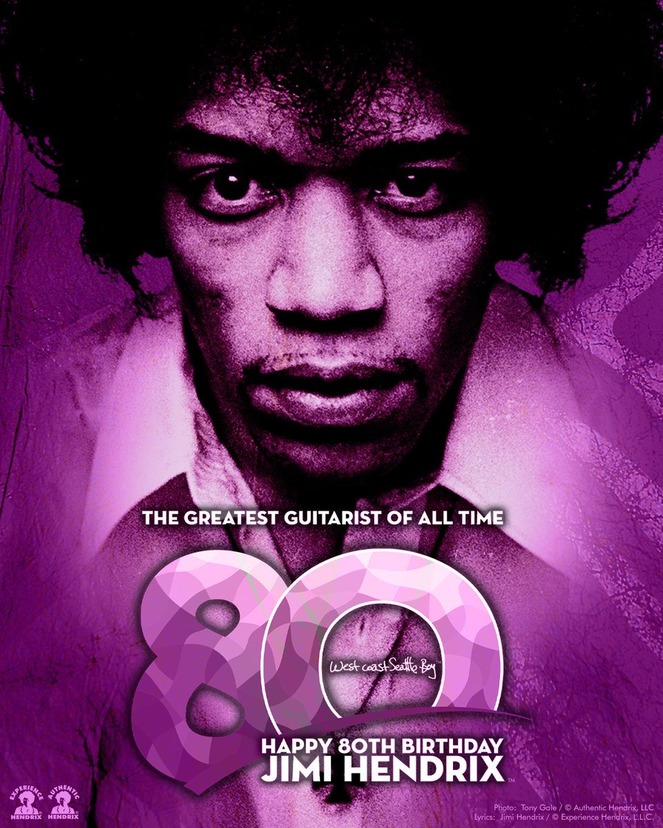 Philippe Desmet On Twitter Rt Jimihendrix Happy 80th Birthday Jimi