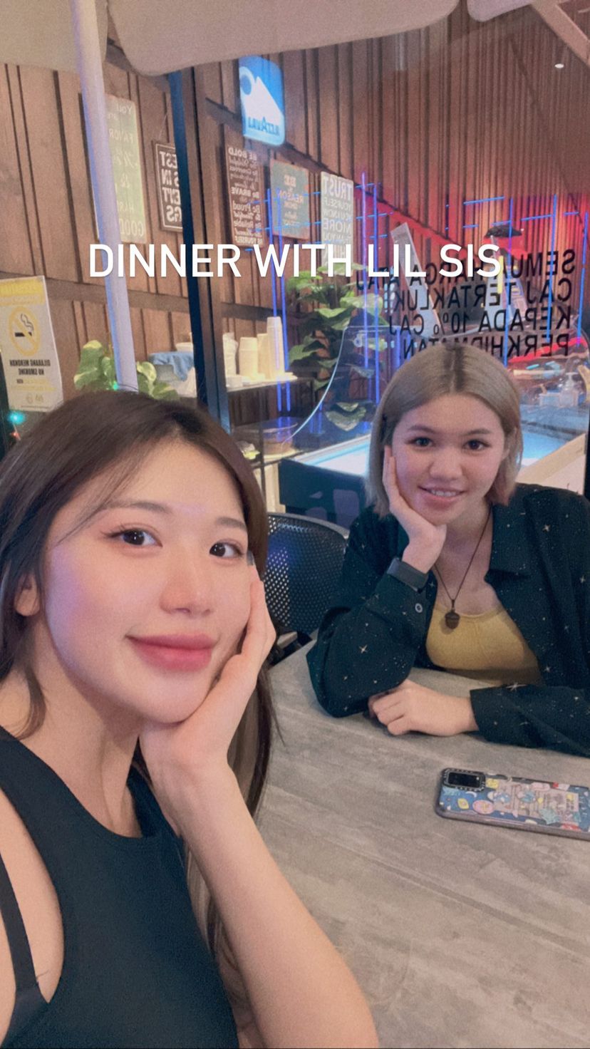 Siew Ms Puiyi on Twitter: "DINNER WITH LIL SIS 🍽 😋 https://t.co/fwsoslRpzo" / Twitter