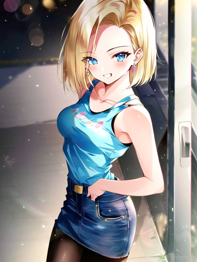 PROTO@AiArt on Twitter: "Android18 / 人造人間18号 http://pixiv.me/proto_jp http://proto-art.fanbox.cc ...