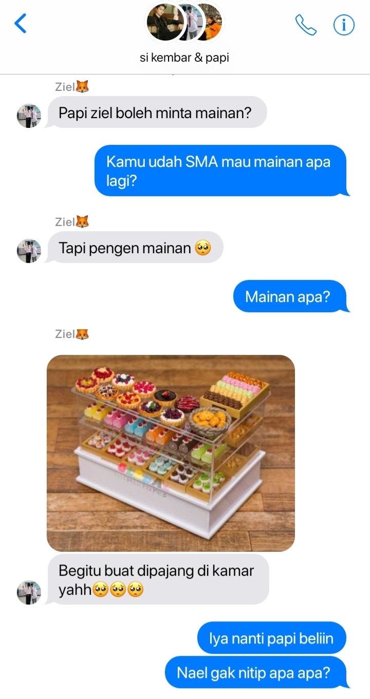 EJA on Twitter: "Si kembar & papi "Mau adek cewek" Sunjaywon denimz one tweet au https://t.co ...