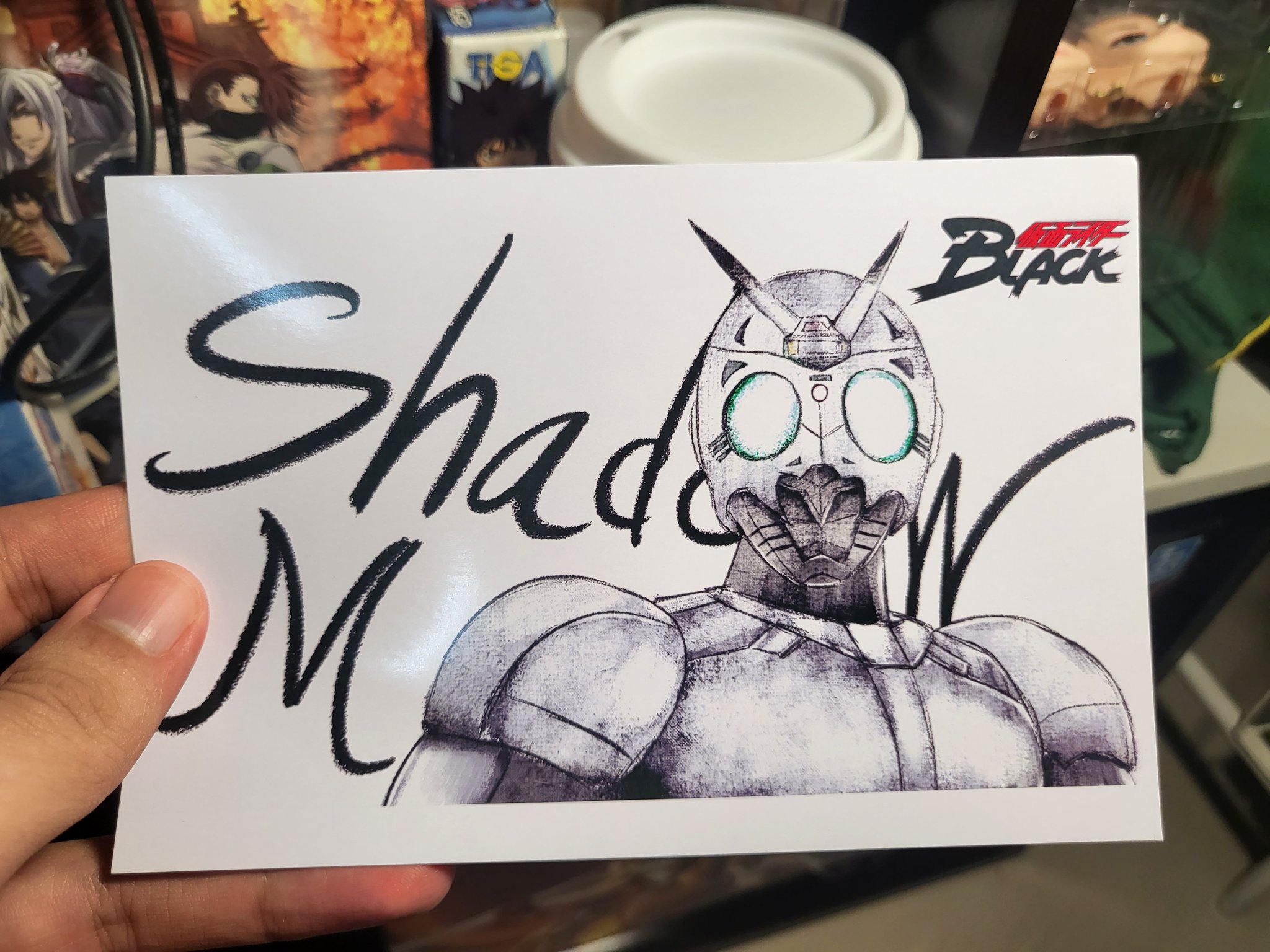 Voocartoon on Twitter: "My Kamen rider shadow moon Fan art🌕💕💕💕 Alway my favorite villain🥰 # ...