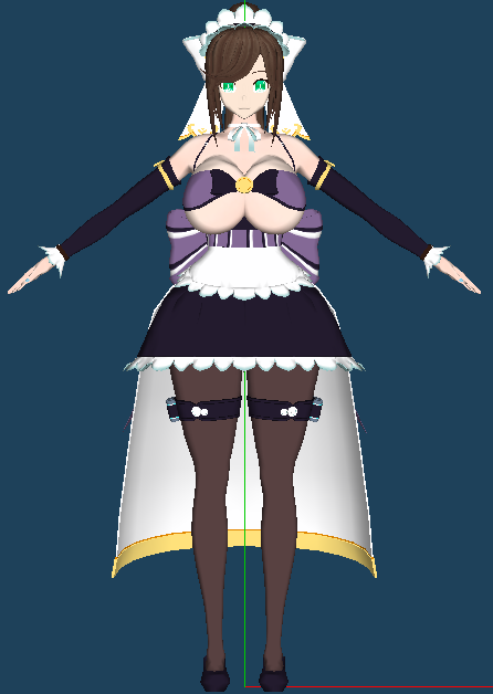 エアクロンEx@MMD【ACEx式】「アクエリ＆ヒロインキャラ制作中」 on Twitter: "【ラストオリジン】【コンスタンツァ S2】 これでやっとラストオリジンのモデリングがやっと完成 ...