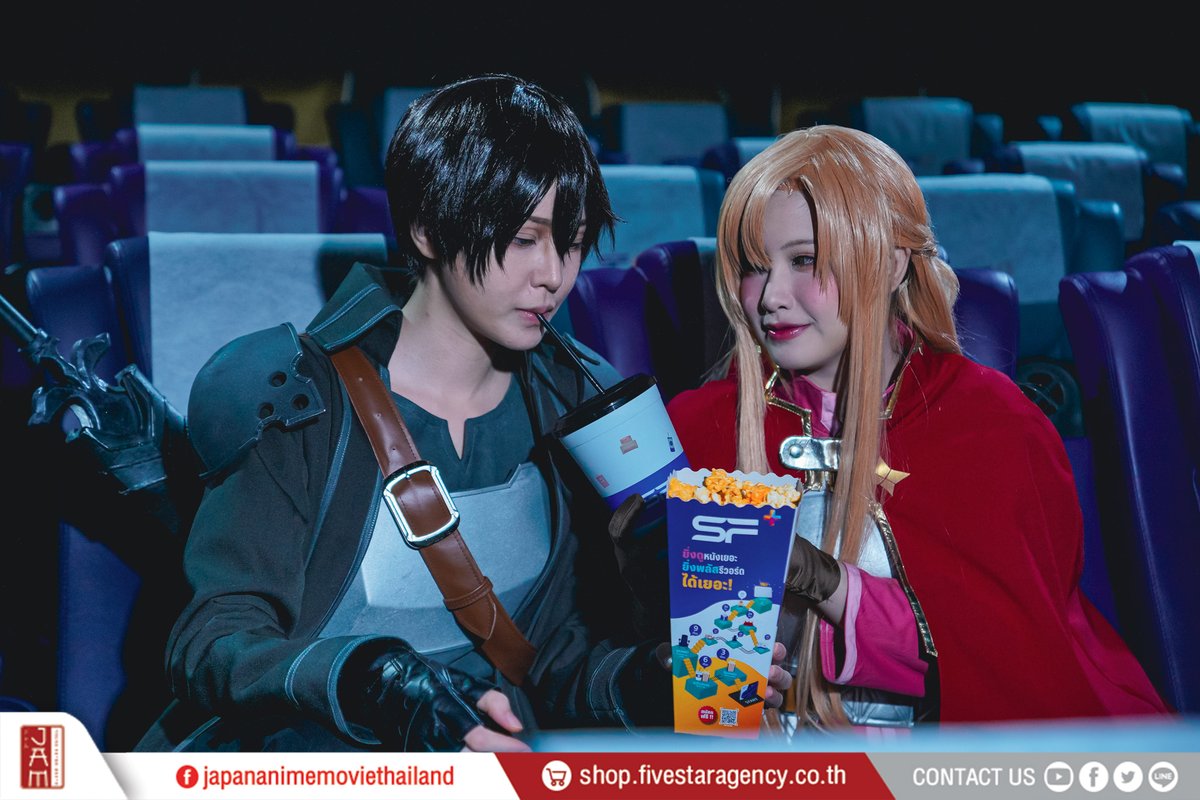 SF Cinema on Twitter: "“นักดาบดำ” กับ “ประกายแสง” บุกโรงภาพยนตร์!!! 💥เตรียมมันส์และ LINK START ...