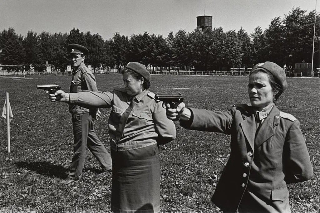 Soviet Visuals on Twitter: "Shooting drill at Soviet penal colony. Photo by Yuri Rybchinsky ...