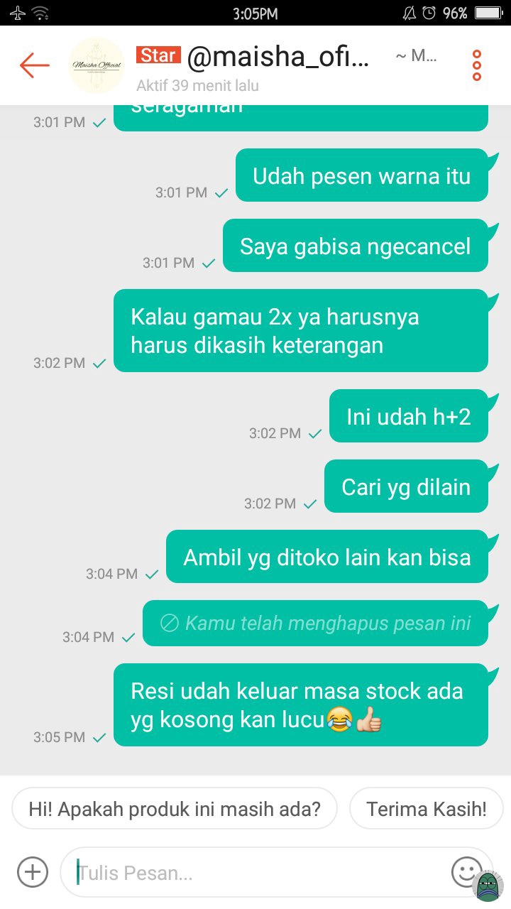 Tanyarl 💚 CLOSE DM on Twitter: "💚 notice sender dong, aku salah ga sih? Soalnya di keterangan ...
