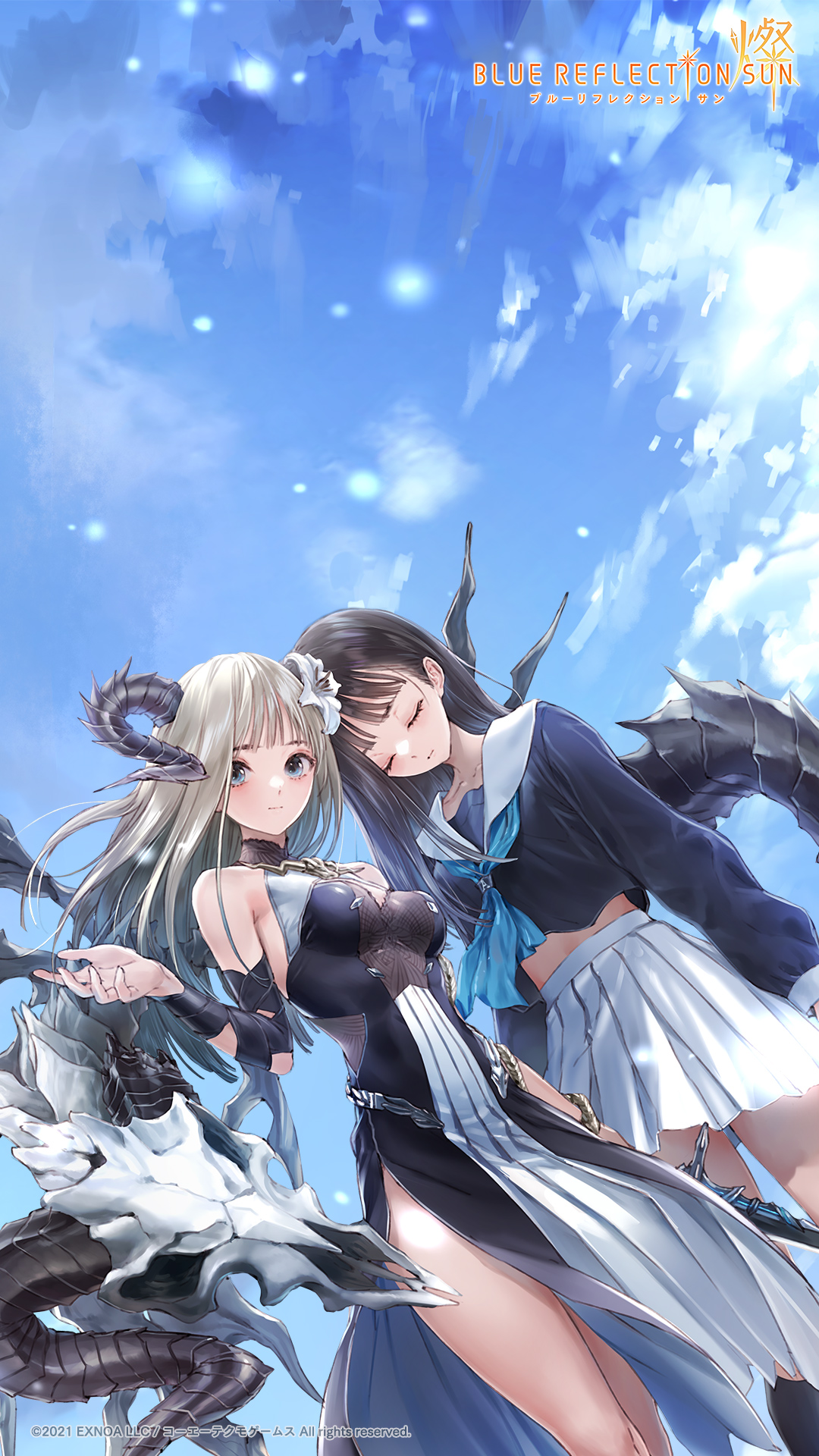 《BLUE REFLECTION SUN / 燦》桌布壁紙 - hth的創作 - 巴哈姆特