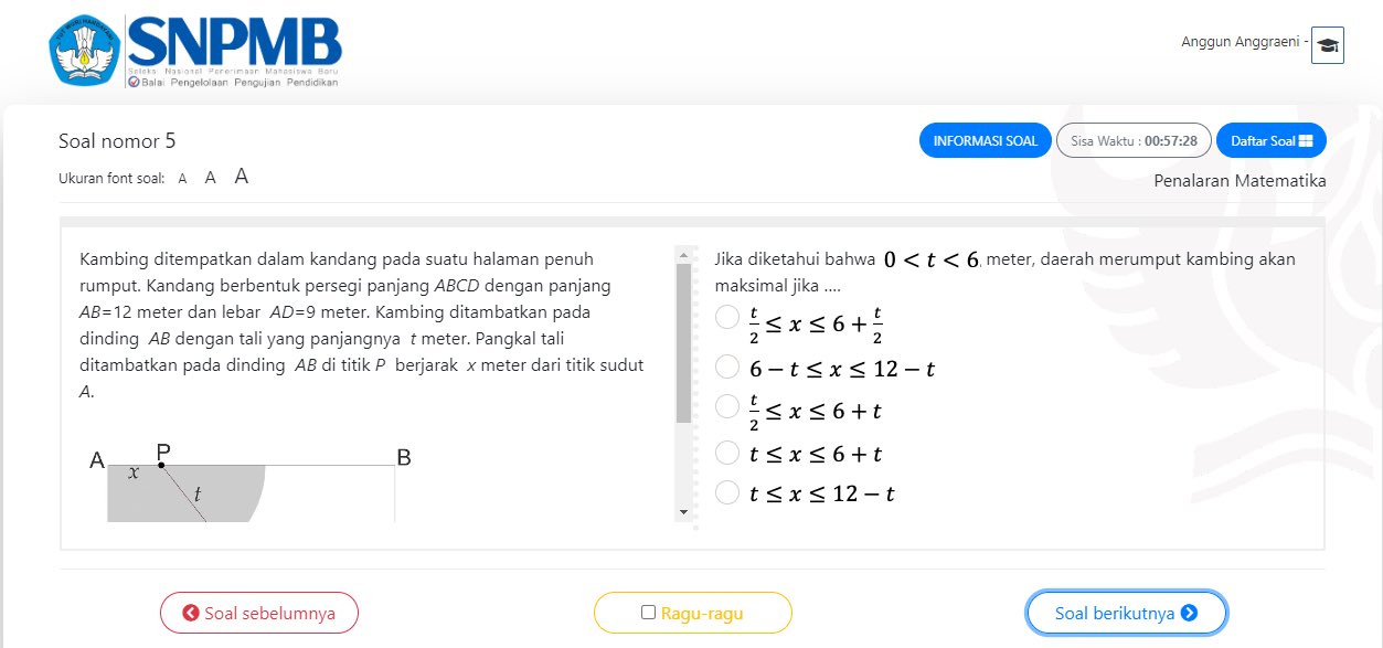 Ambis Bareng Anggun On Twitter Subtest 𝗣𝗲𝗻𝗮𝗹𝗮𝗿𝗮𝗻 𝗠𝗮𝘁𝗲𝗺𝗮𝘁𝗶𝗸𝗮 Terdiri