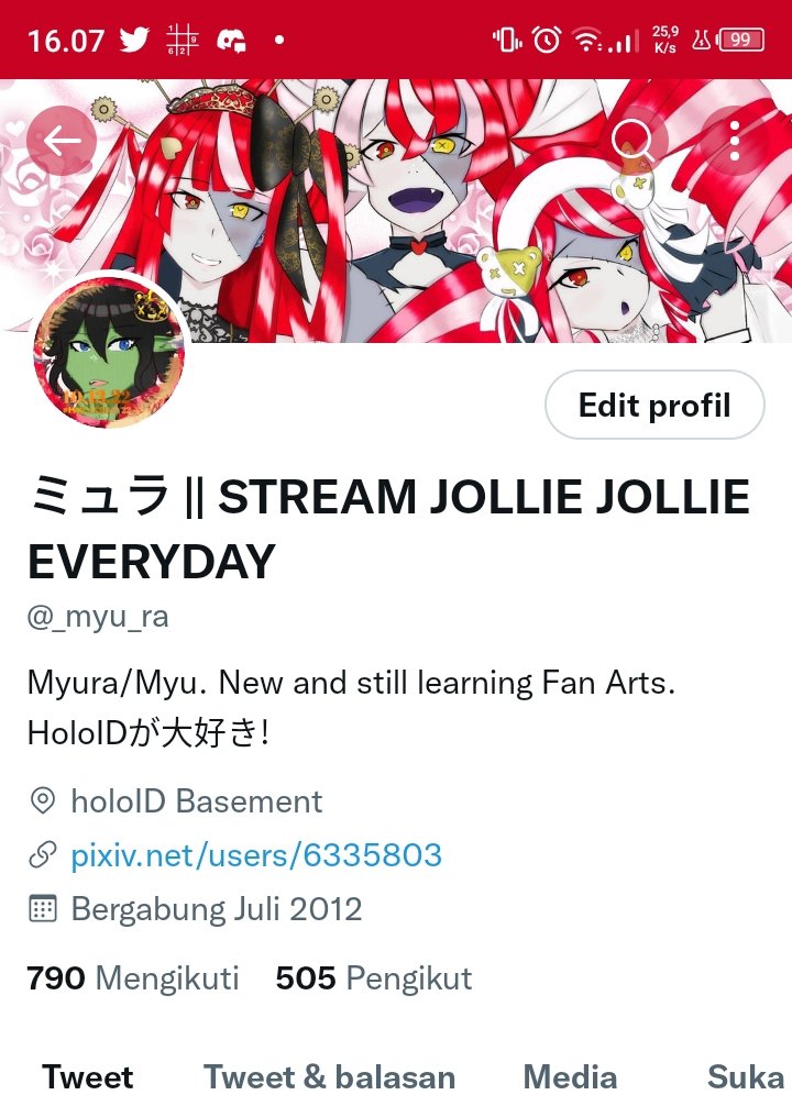 ミュラ || STREAM JOLLIE JOLLIE EVERYDAY on Twitter: "Idk why i keep getting followed by smurfy ...